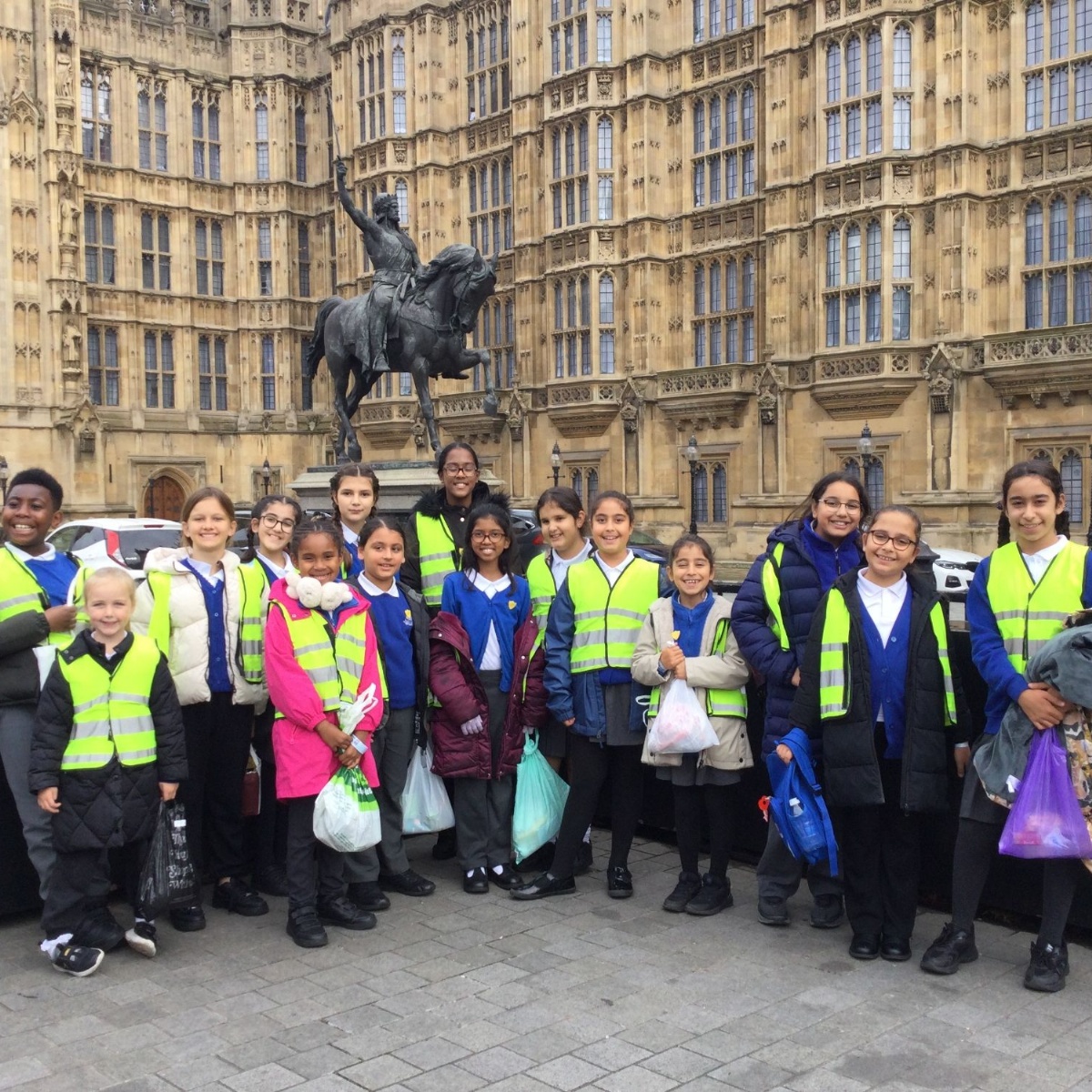 Galliard Primary School - School Parliament Visits the Houses of Parliament